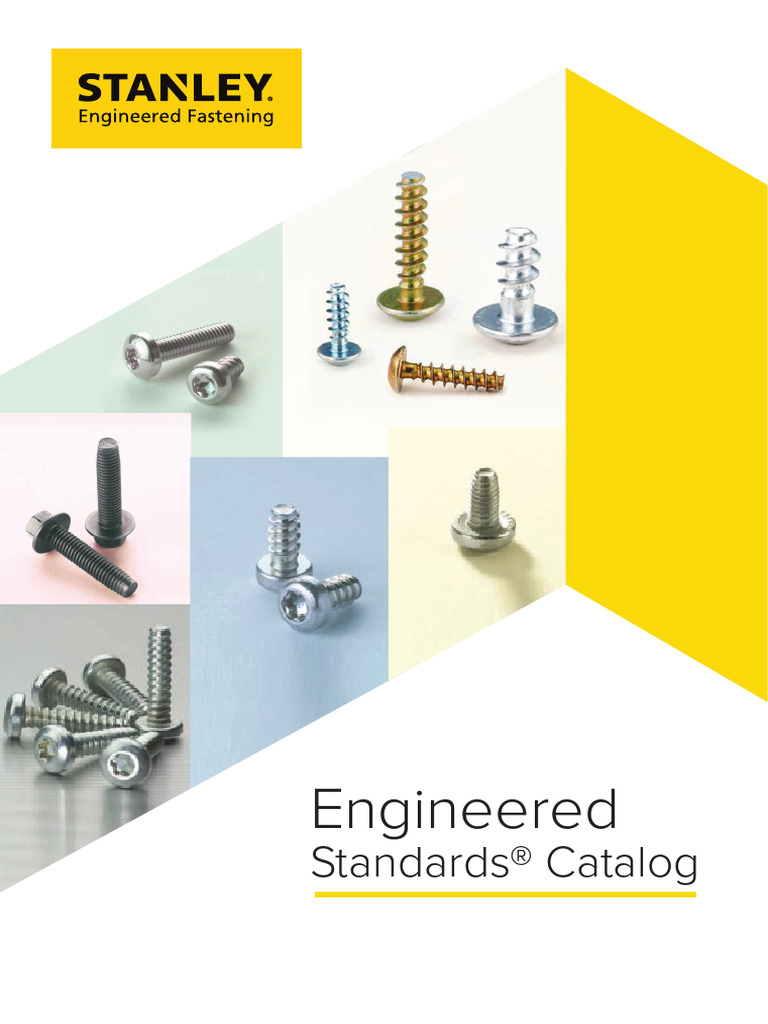 Engineered Standards Catalog 2023 v3 | PDF | Screw | Heat Treating