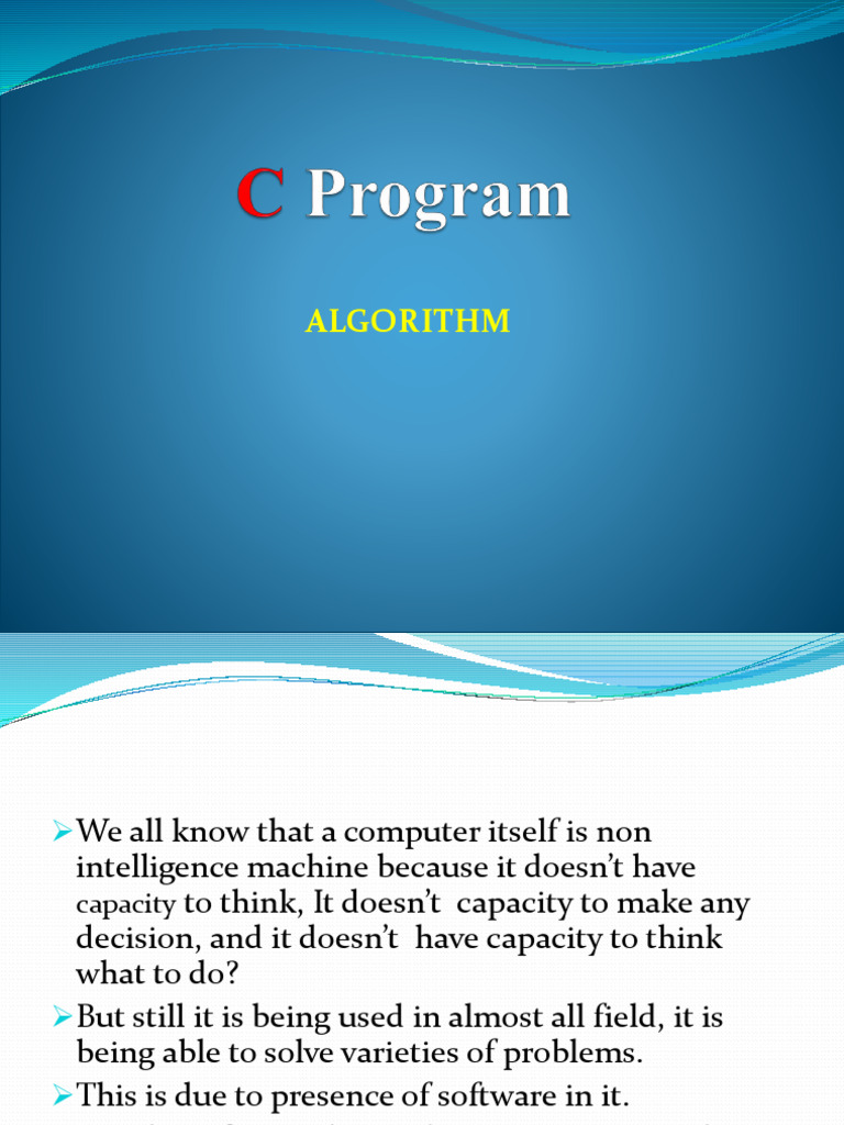 Understanding Algorithms and Their Use | PDF | Algorithms | Computer ...