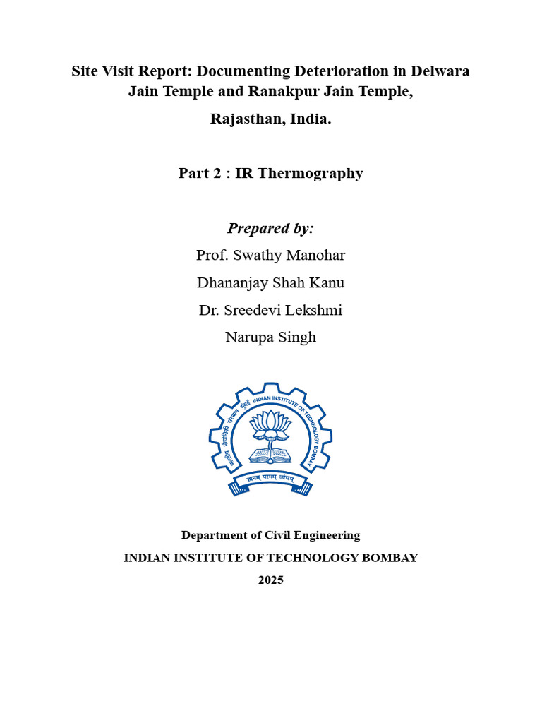 IR Thermography Report_24February2025 | PDF | Thermography | Infrared