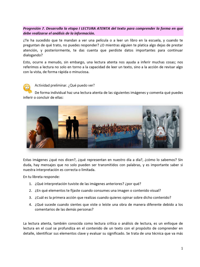 Progresión 7 | PDF | La delincuencia juvenil | Comportamiento