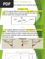 Compass Error ABC Method | PDF | Compass | Latitude