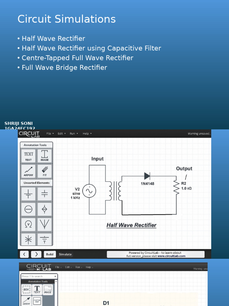 Circuit Simulations | PDF