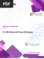 PL-300 Exam Questions & Answers Guide | PDF | Microsoft Excel ...