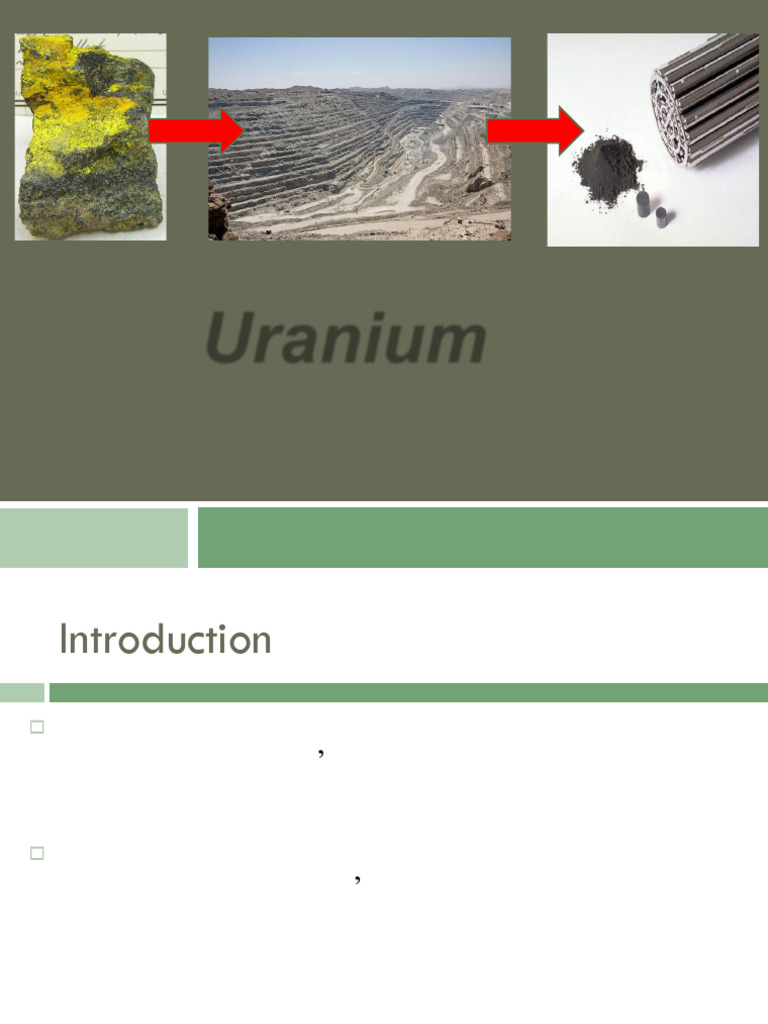 New MIME320 W18 Uranium | PDF | Nuclear Reactor | Nuclear Fuel