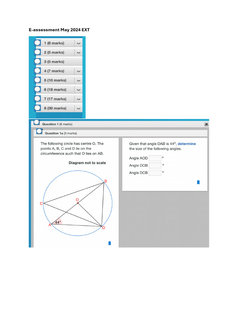 May 2024 EXT E Assess | PDF