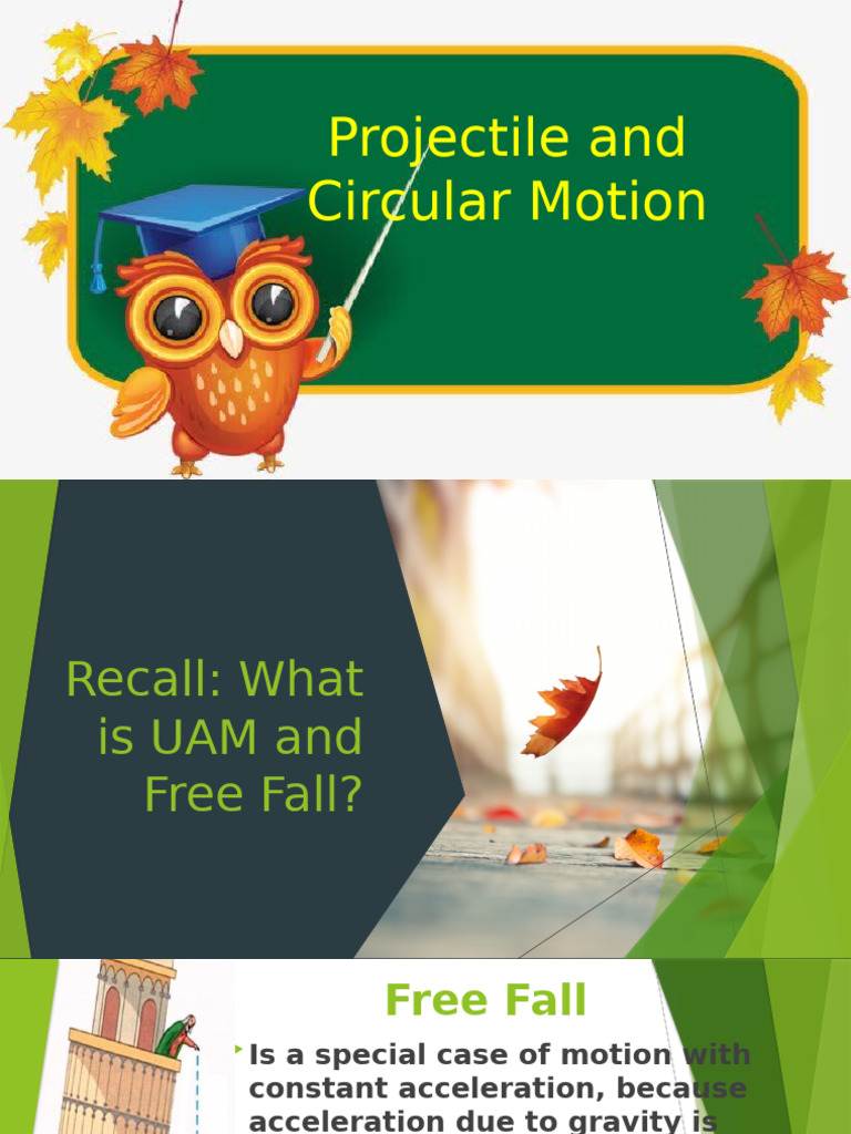 General Physics 1 Q1 Module 3 Projectile and Circular Motion Wk7 | PDF | Acceleration | Mechanics