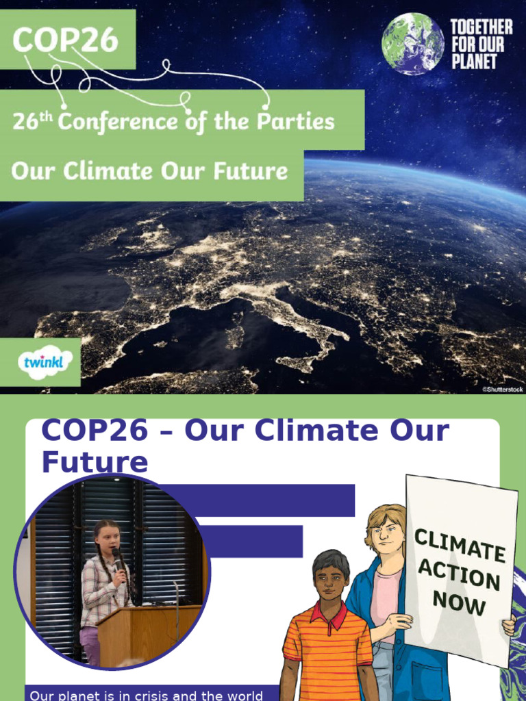COP26-Lesson-Powerpoint-Ages-7-9 | PDF | Climate Change | Climate ...