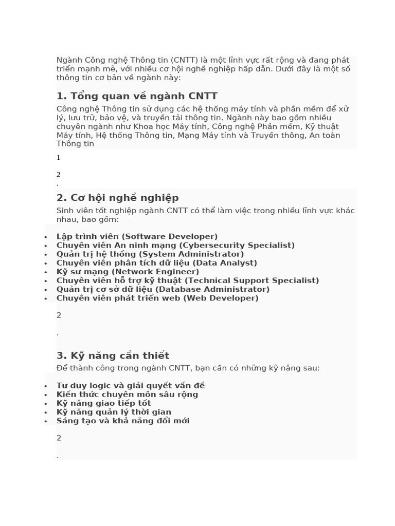 CNTT | PDF