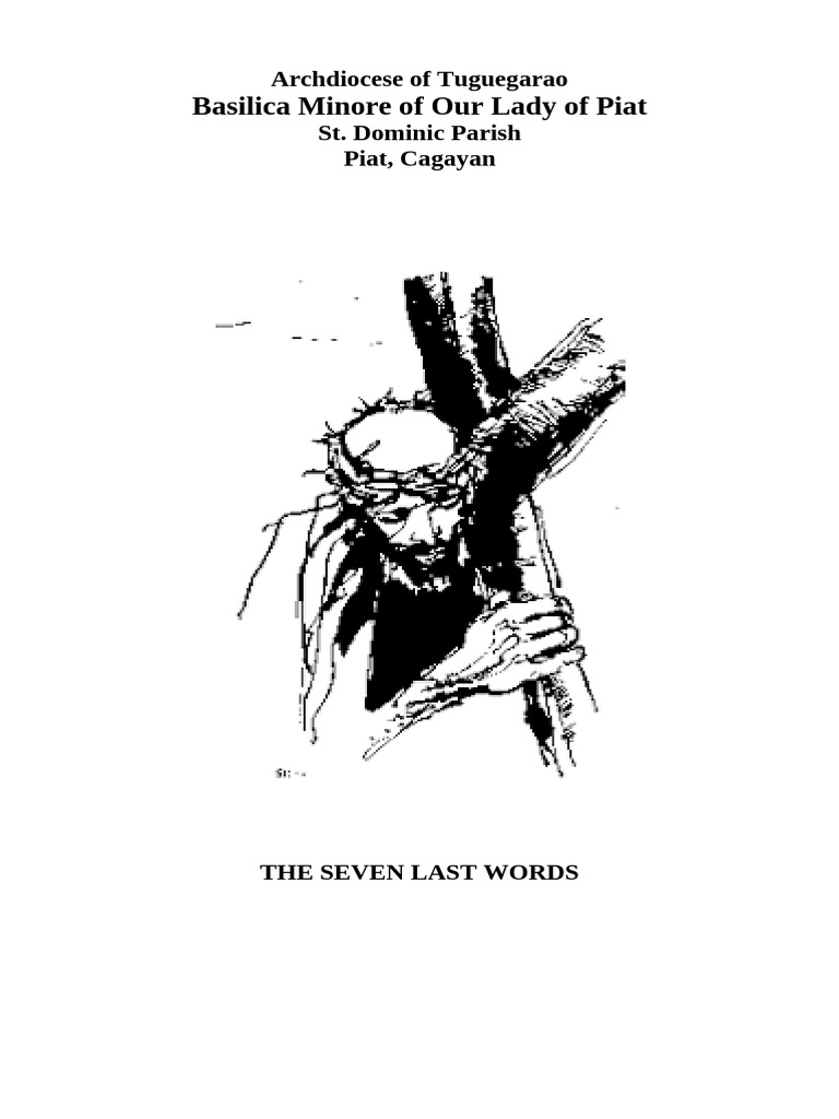 Reflections on the Seven Last Words | PDF | Jesus | Mercy