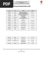 IGCSE Exam Timetable November 2025 Updated | PDF