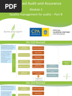 ISA 220 (Revised) : Quality Management For An Audit of Financial ...
