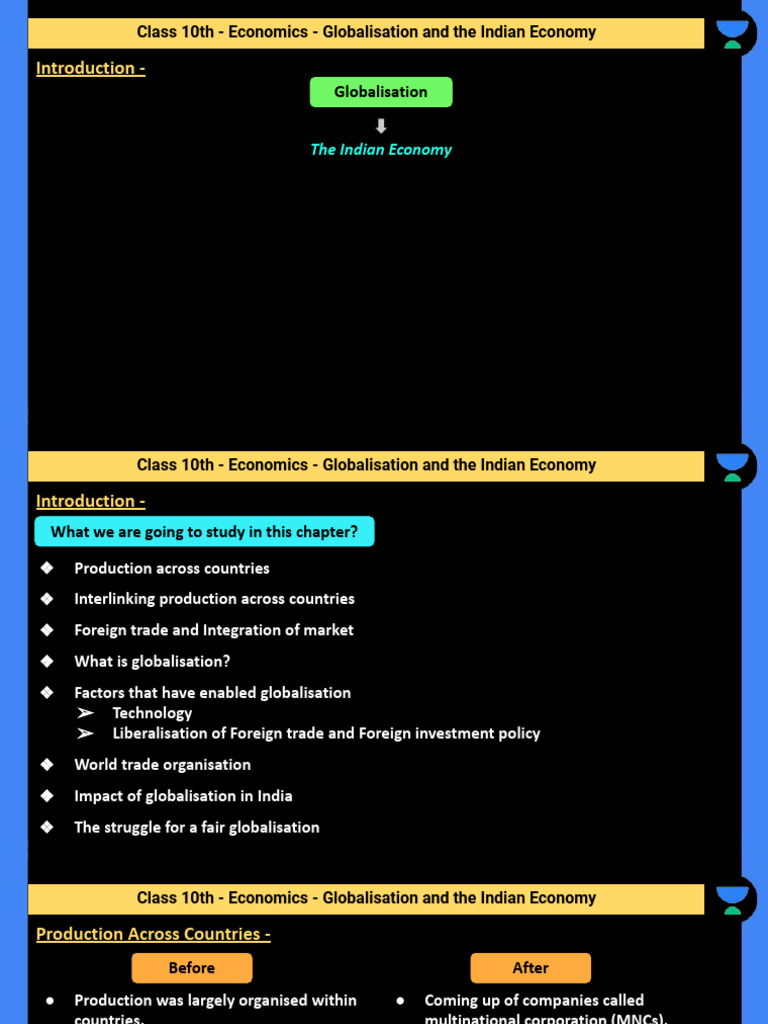 Introduction - : Globalisation | PDF | Globalization | Economics