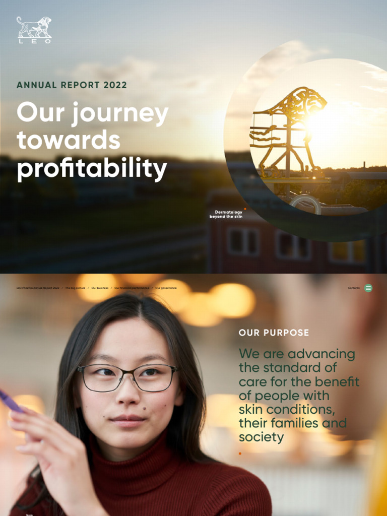 Leo Pharma Annual Report 2022 | PDF | Dermatitis | Pharmaceutical Industry