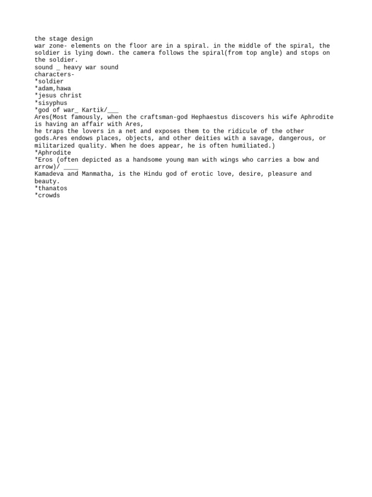 Theatrical Film Script | PDF