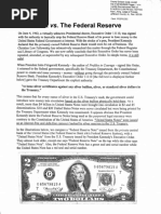 JFK's Executive Order 11110 | PDF | Federal Reserve System | United ...