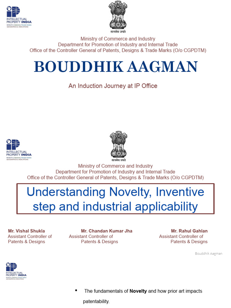 Understanding Patent Novelty and Inventive Step | PDF | Prior Art ...