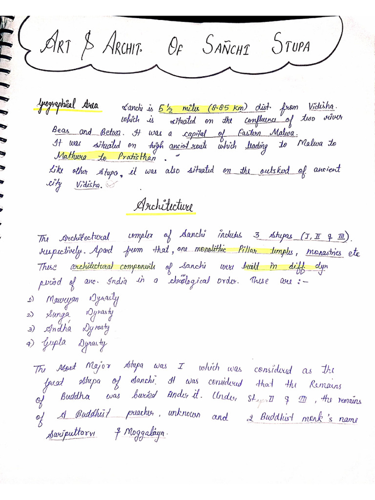 Sanchi Stupa | PDF
