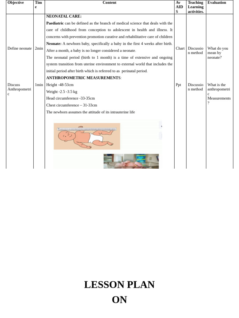 Lesson Plan On Three Tier System | PDF | Prenatal Development | Pregnancy