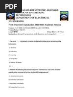 100 Instrumentation Questions Answers | PDF | Manufactured Goods ...