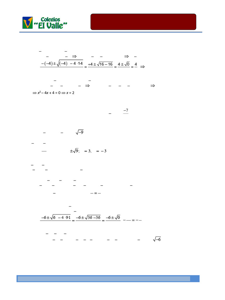 02 Sol. Ficha CD-3ESO-Ecuaciones y Sistemas | PDF | Álgebra