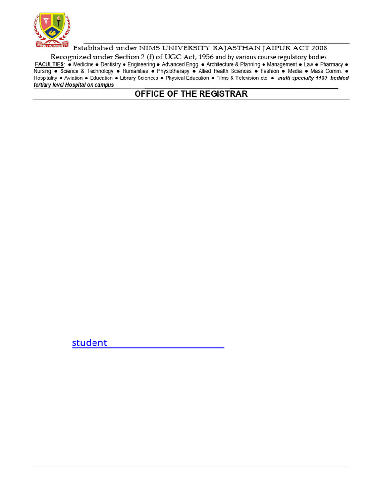 Bankaccount Details Nims | PDF