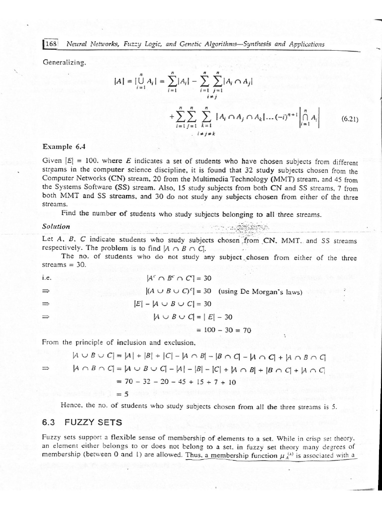 Fuzzy Set | PDF | Fuzzy Logic | Function (Mathematics)
