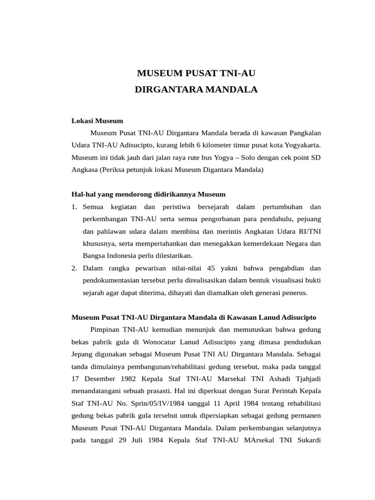 TUGAS KARYA TULIS TNI-AU | PDF