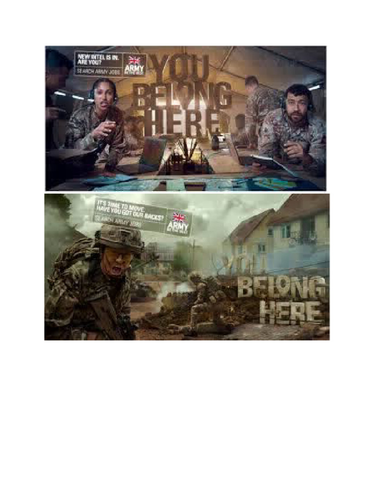 British Army Recruitment Ads | PDF