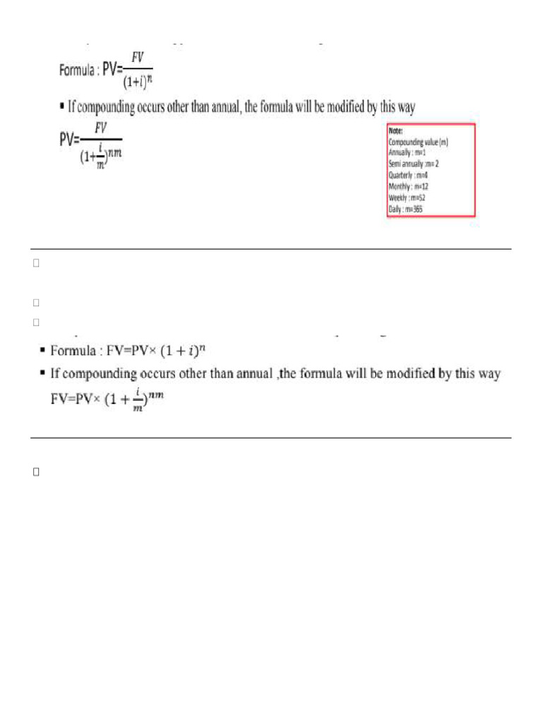 TVM - Exercise Sheet Lump Sum Annuity and | PDF | Time Value Of Money | Present Value