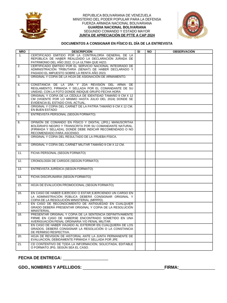 2 Formato de Recepción de Documentos | PDF