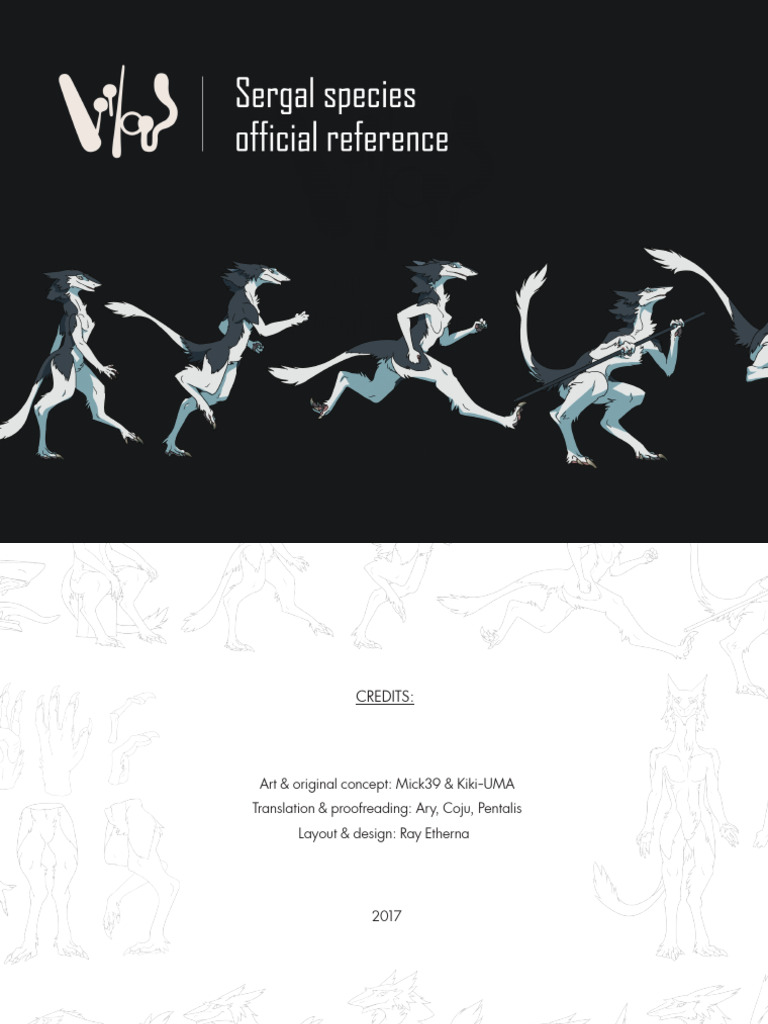 En Sergal Reference Guide | PDF | Mouth | Hair