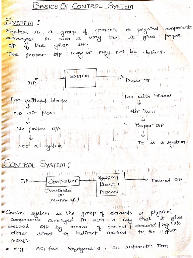 Control System | PDF