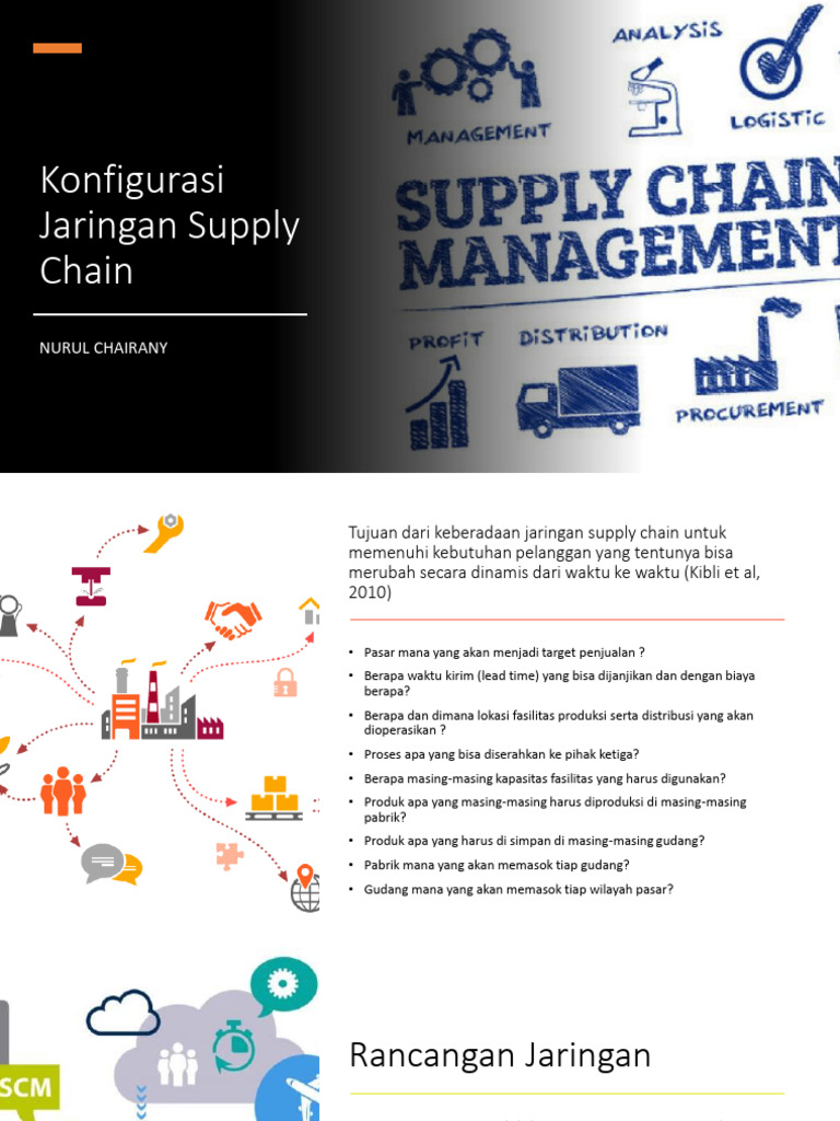 Konfigurasi Jaringan Supply Chain | PDF