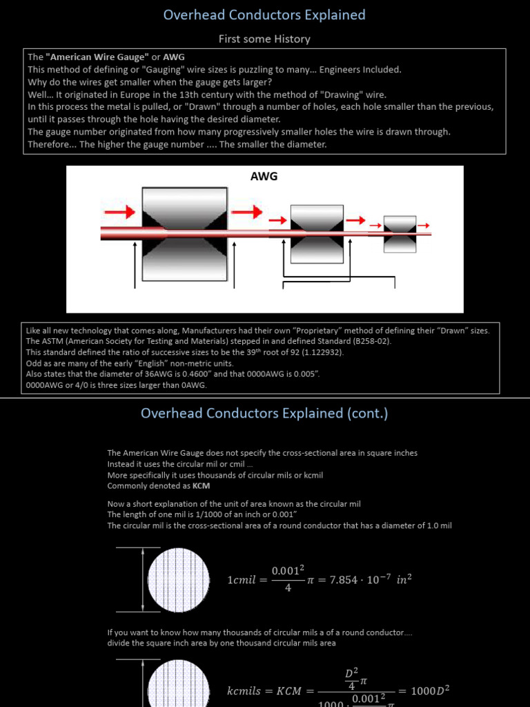 1/0 AWG Aluminum Cross-Section Area | PDF | Ac Power | Electricity