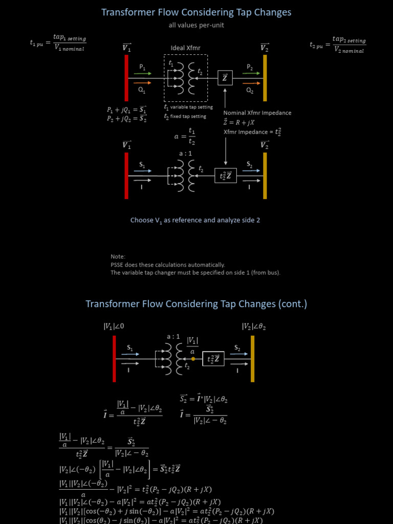 transformer-flow-tap-changing | PDF | Electronics | Physical Quantities