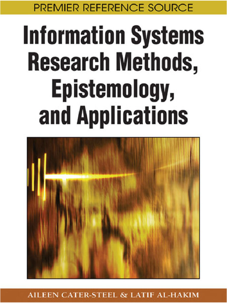 Information Systems Research Chapter1 | PDF | System | Methodology