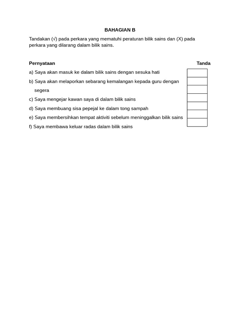 Bahagian B | PDF