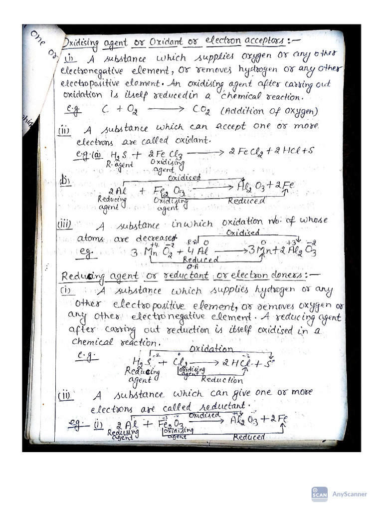 Redox Reaction (CBK) | PDF
