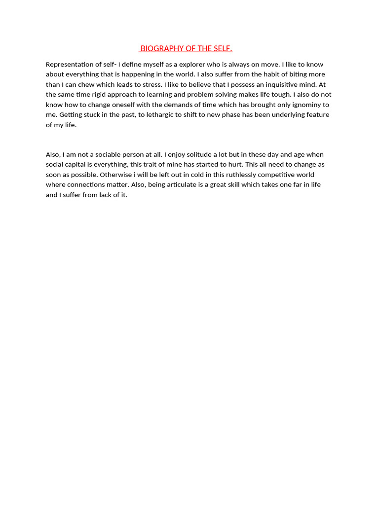 Kat Pettibone: A Self Biography | PDF
