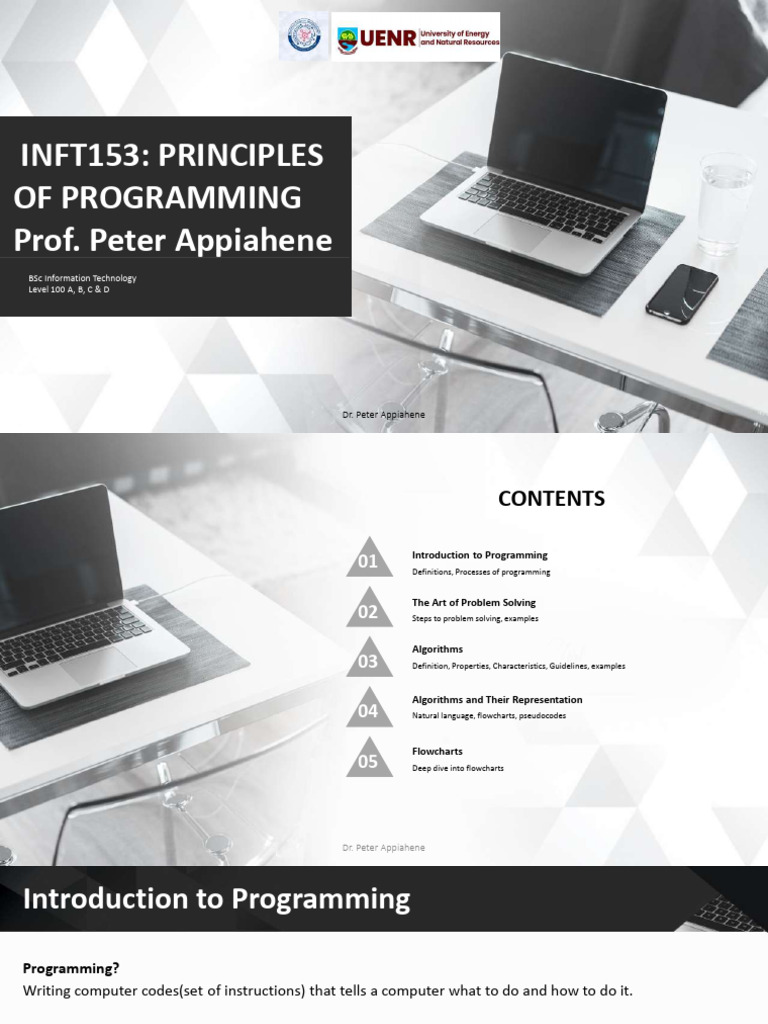 Programming Principles and Algorithms Guide | PDF | Assembly Language ...