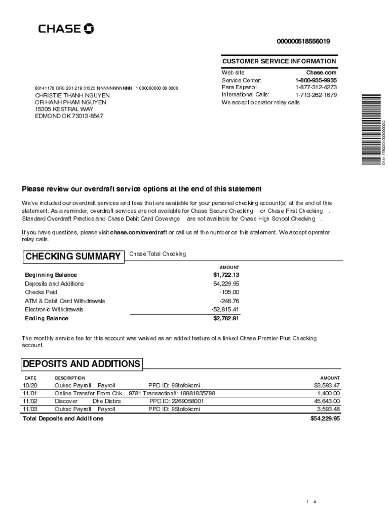 Proof - of - Address List | PDF | Overdraft | Transaction Account