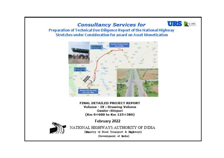 Technical Due Diligence Report: Gwalior-Shivpuri | PDF