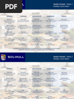 PGL Food Menu 2024-2025 Overview | PDF | Sausage | Salad
