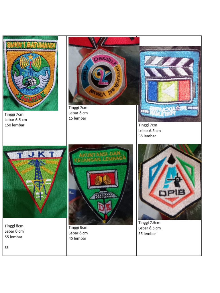 Logo SMK 1 Batumandi dan Spesifikasinya | PDF