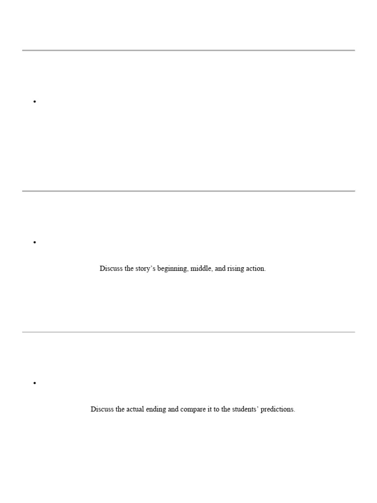 3-Day Lesson Plan: Understanding "Harvey Angell" | PDF