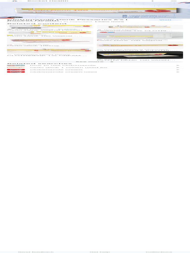 Clotrimazole Denk - Google Search | PDF