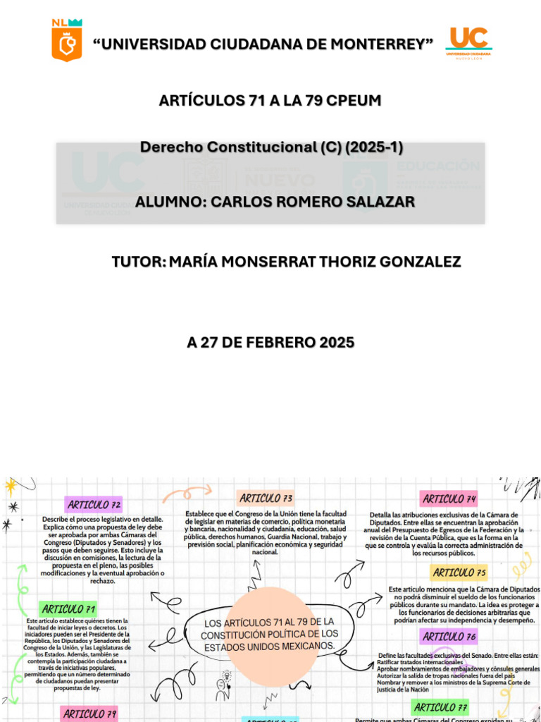 Articulos 71 A 79 | PDF