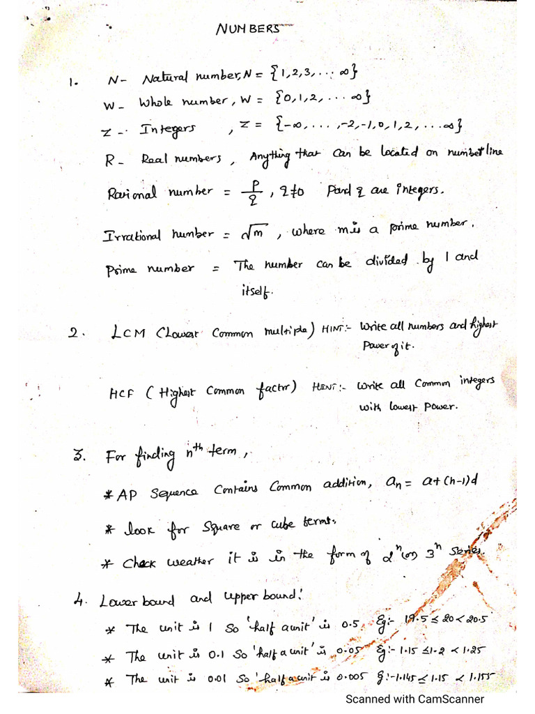 Igcse Formula Sheet | PDF
