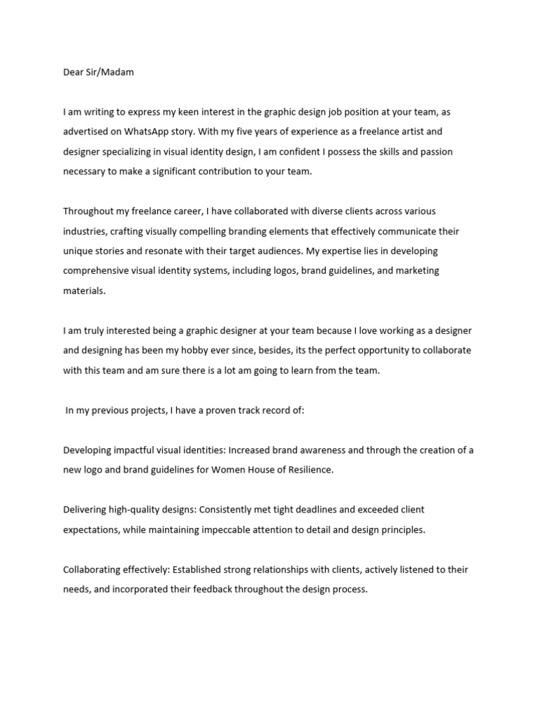 Dear Sir | PDF