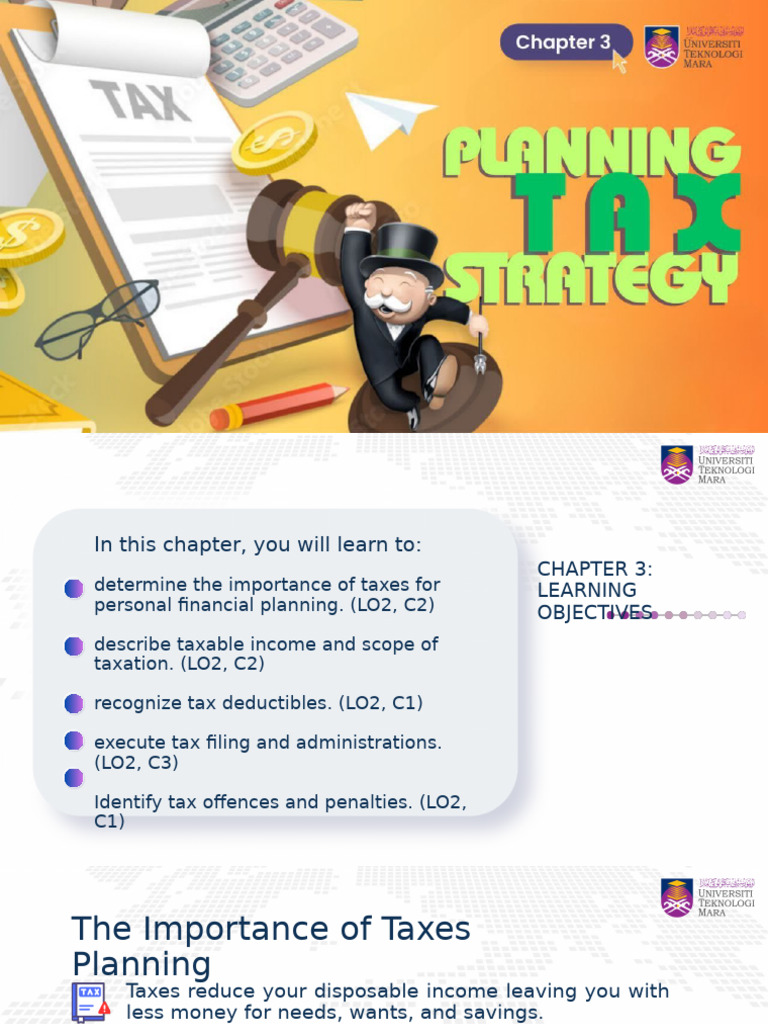 Understanding Personal Tax Planning | PDF | Taxes | Tax Exemption